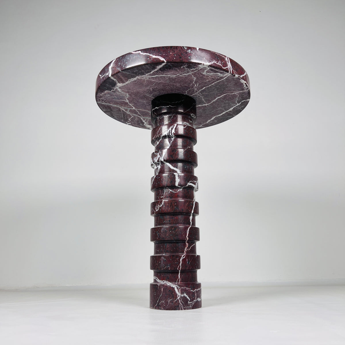 Burgundy Side Table | Noon & Co Designs