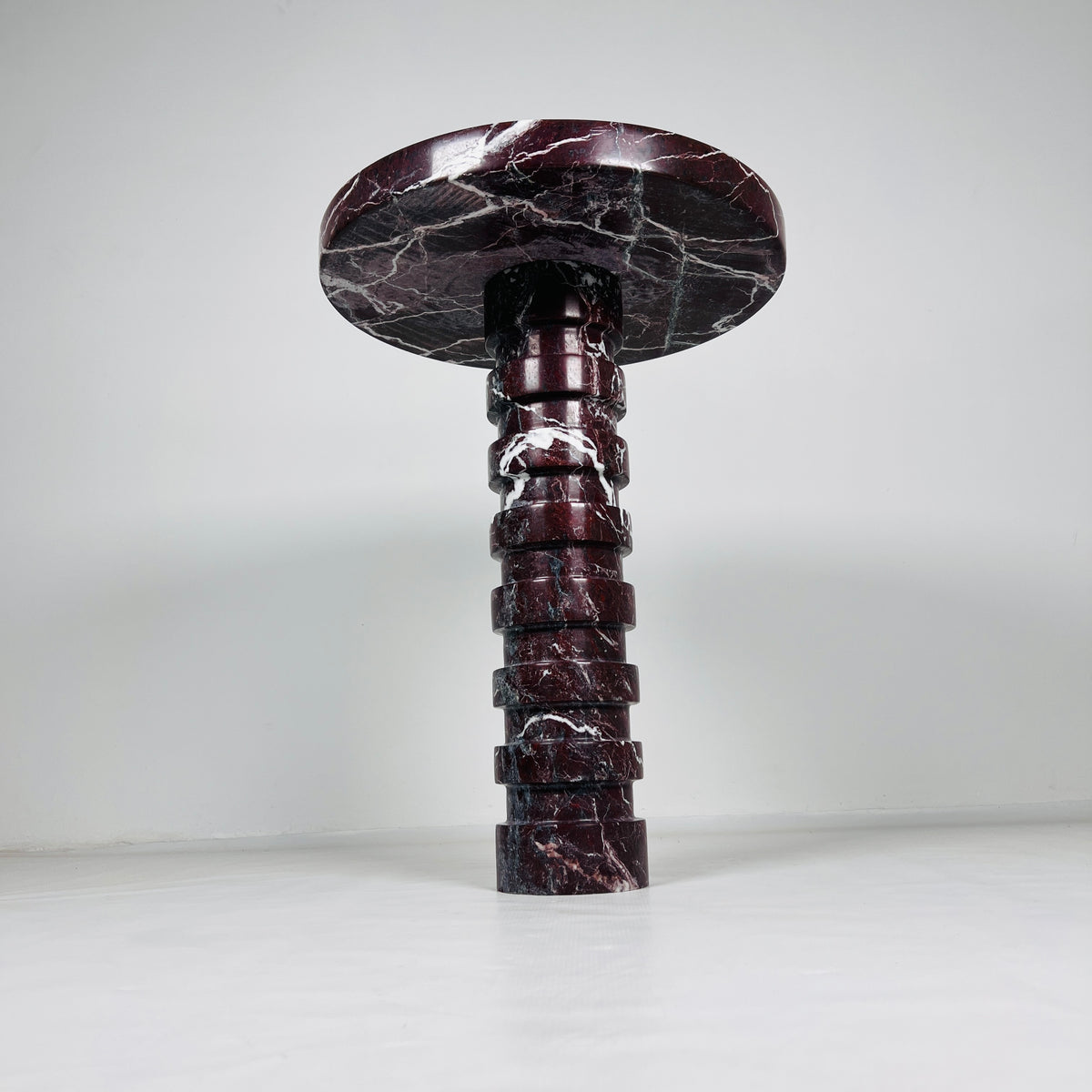 Burgundy Side Table | Noon & Co Designs